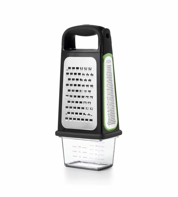 Терка для овощей OXO Good Grips - 3в1, черно-зеленый, 11231700