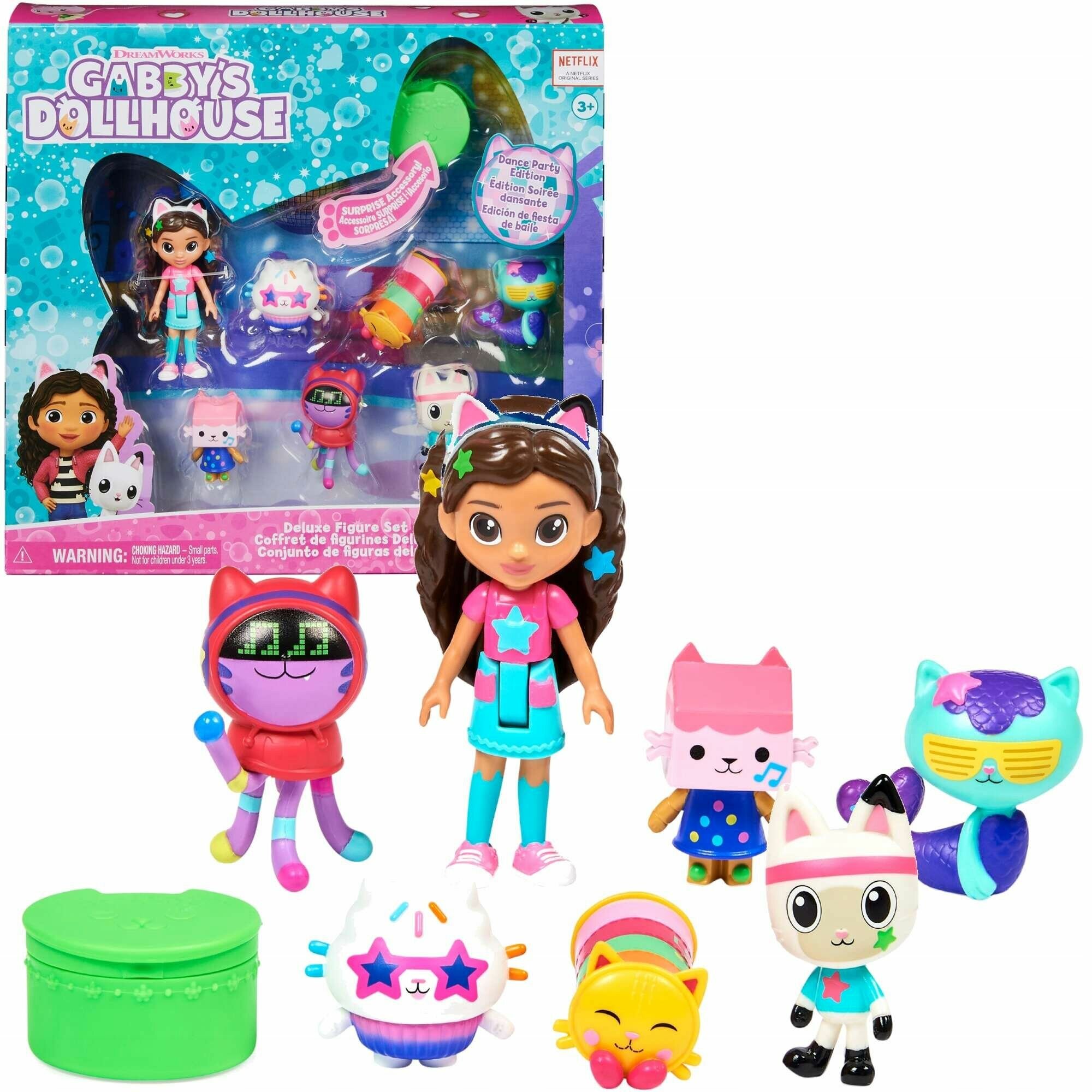 Фигурки Spin Master Cat's House Gabi - набор фигурок для вечеринок Габи Gabi and Cats 6064152