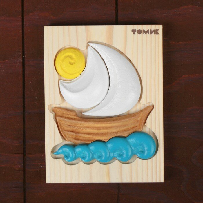 Деревянные пазлы-картинки Томик "Грибок" (422)