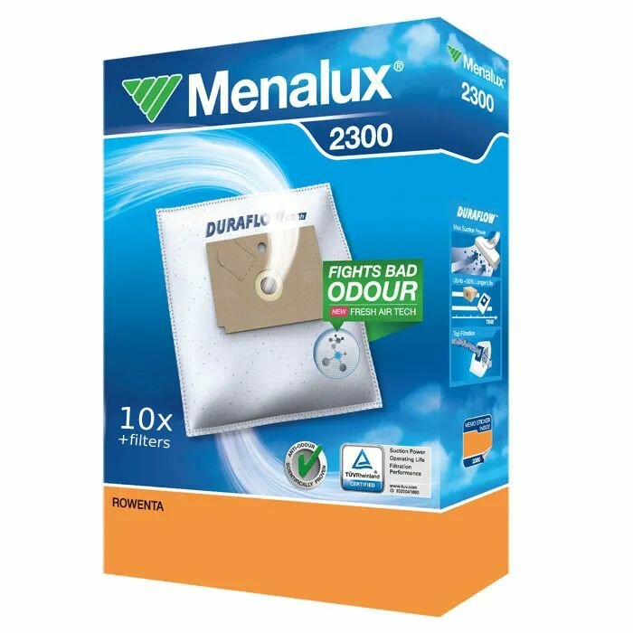 Мешки для пылесоса ROWENTA DYMBO DUMBO (Ровента Димбо Дюмбо) Menalux 2300 (10 шт)