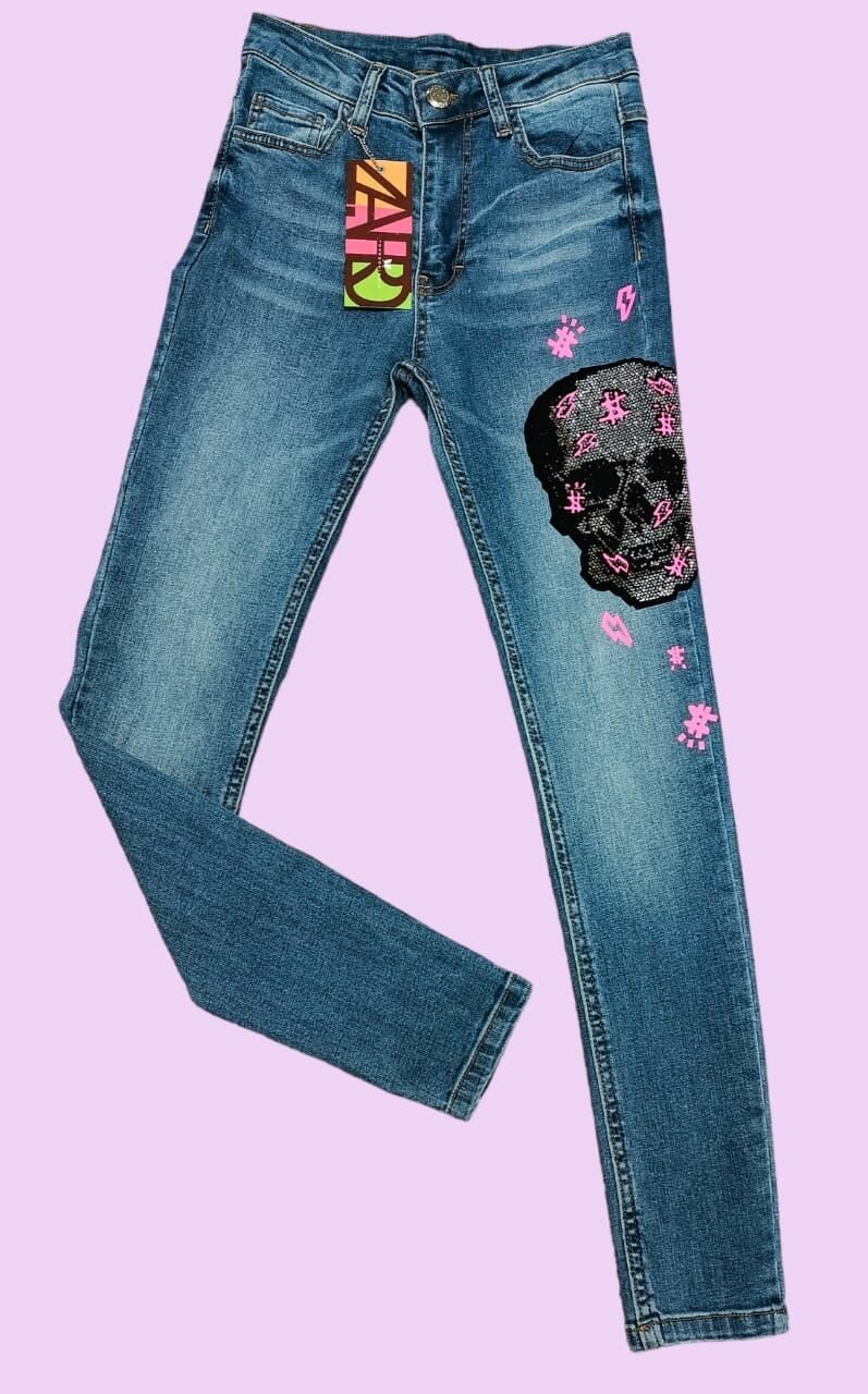 Джинсы скинни 