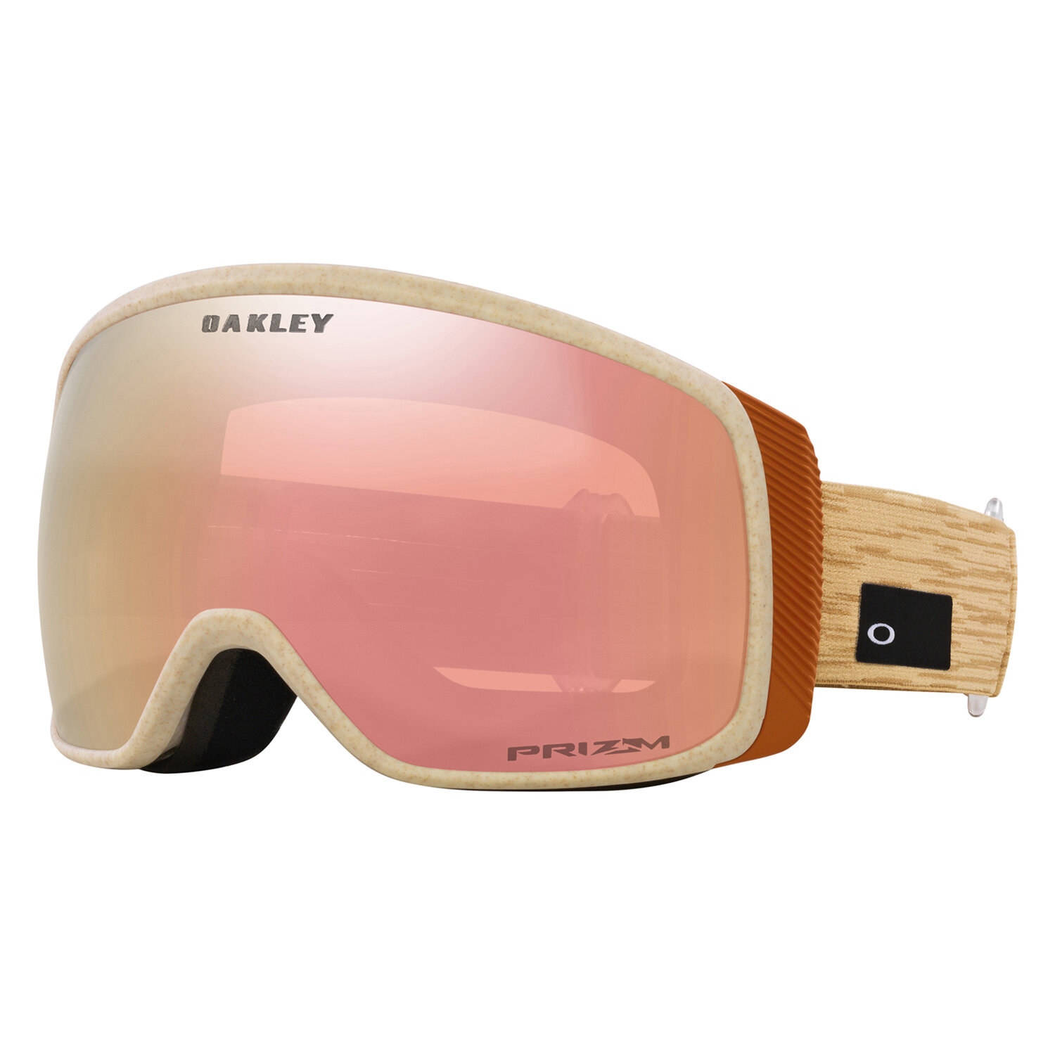 Маска горнолыжная Oakley Flight Tracker M Curry Stone/Prizm Snow Rose Gold Iridium S3 (US: M)