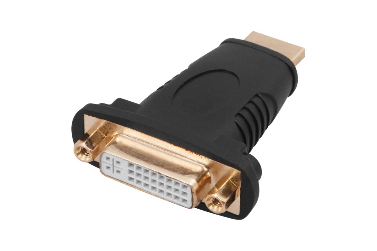 REXANT HDMI - DVI-I гнездо переходник 17-6807, адаптер HDMI на DVI-I женский