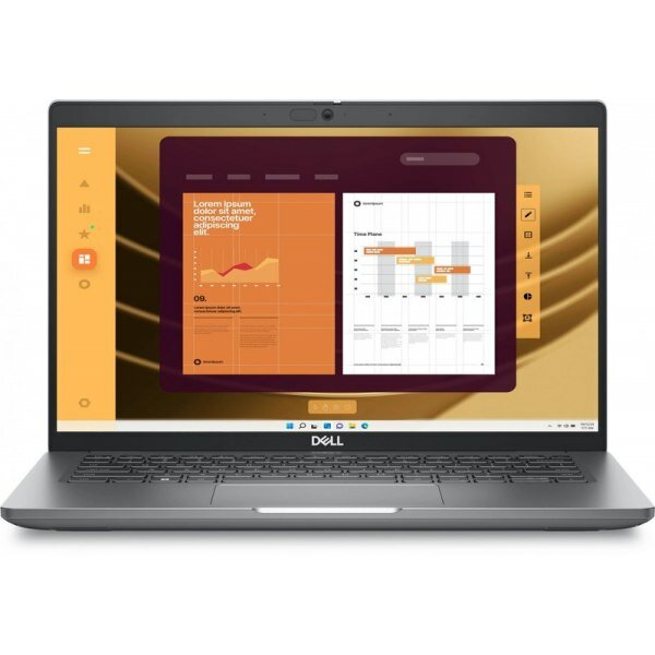 Ноутбук Dell Latitude 5450 14", 5450-7560, WVA, Intel Core Ultra 7 155U 1.7ГГц, 12-ядерный, 16ГБ DDR5, 512ГБ SSD, Graphics, Linux, серый