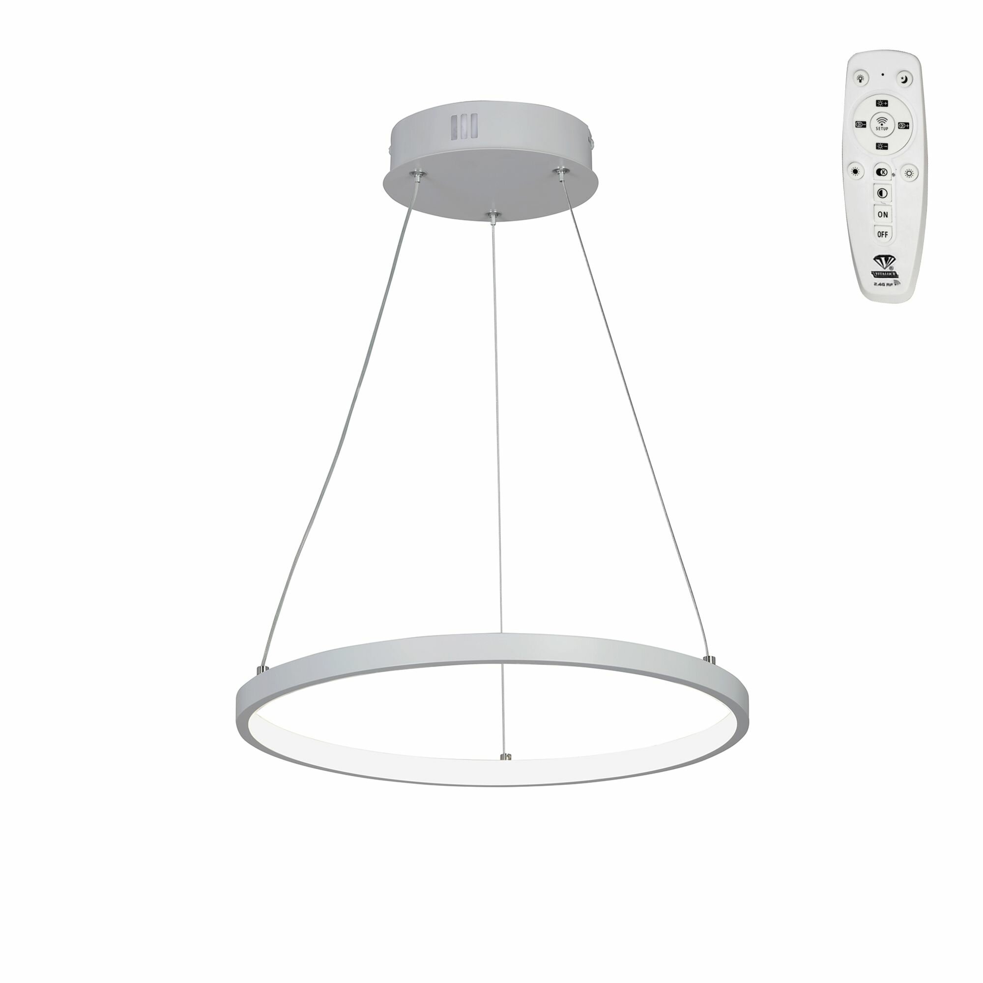 Люстра V2515DT-9/1S, LED 31Вт, 2700-6500К, 3120лм %распродажа!%