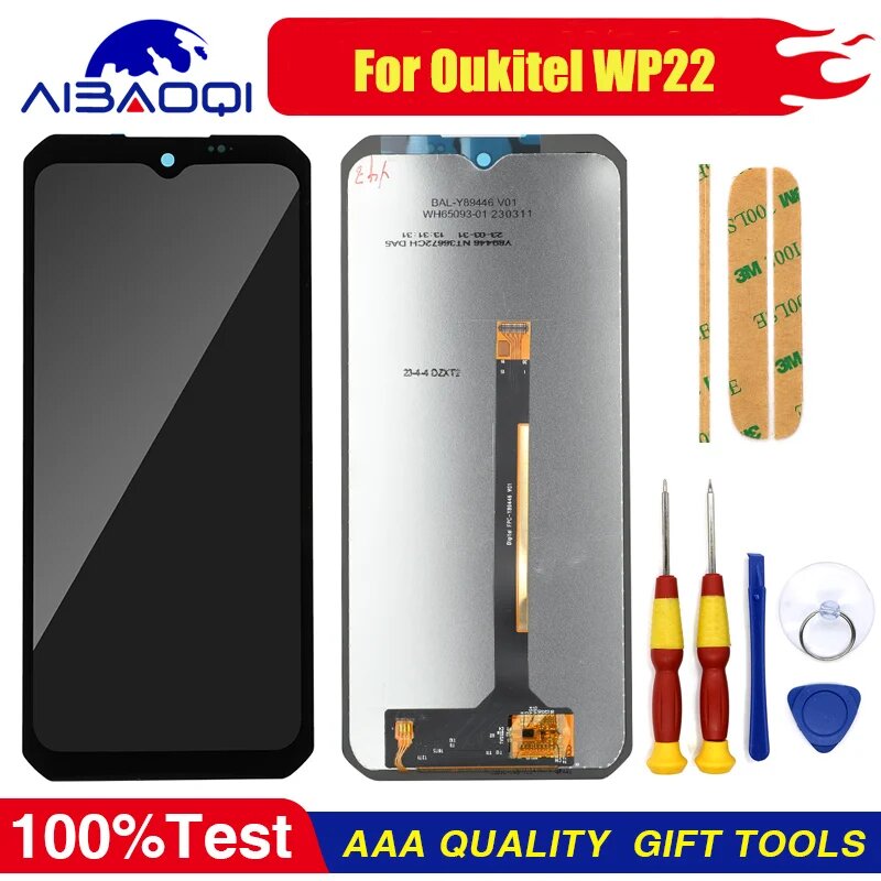 Сенсорный экран для Oukitel WP8 Pro WP10 WP15 WP16 WP17 WP18 WP19 WP20 WP21 WP22 WP23 WP26 WP27 WP28 WP30 Pro ЖК-дисплей WP22