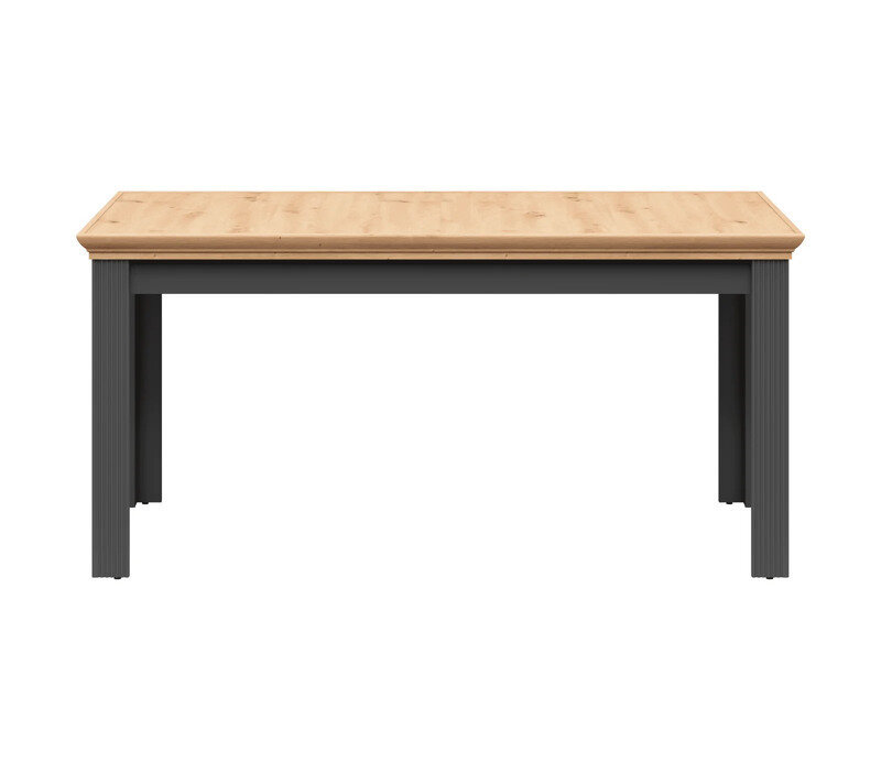 Стол БРВ мебель Jasmin STO Графит/ Дуб артизан