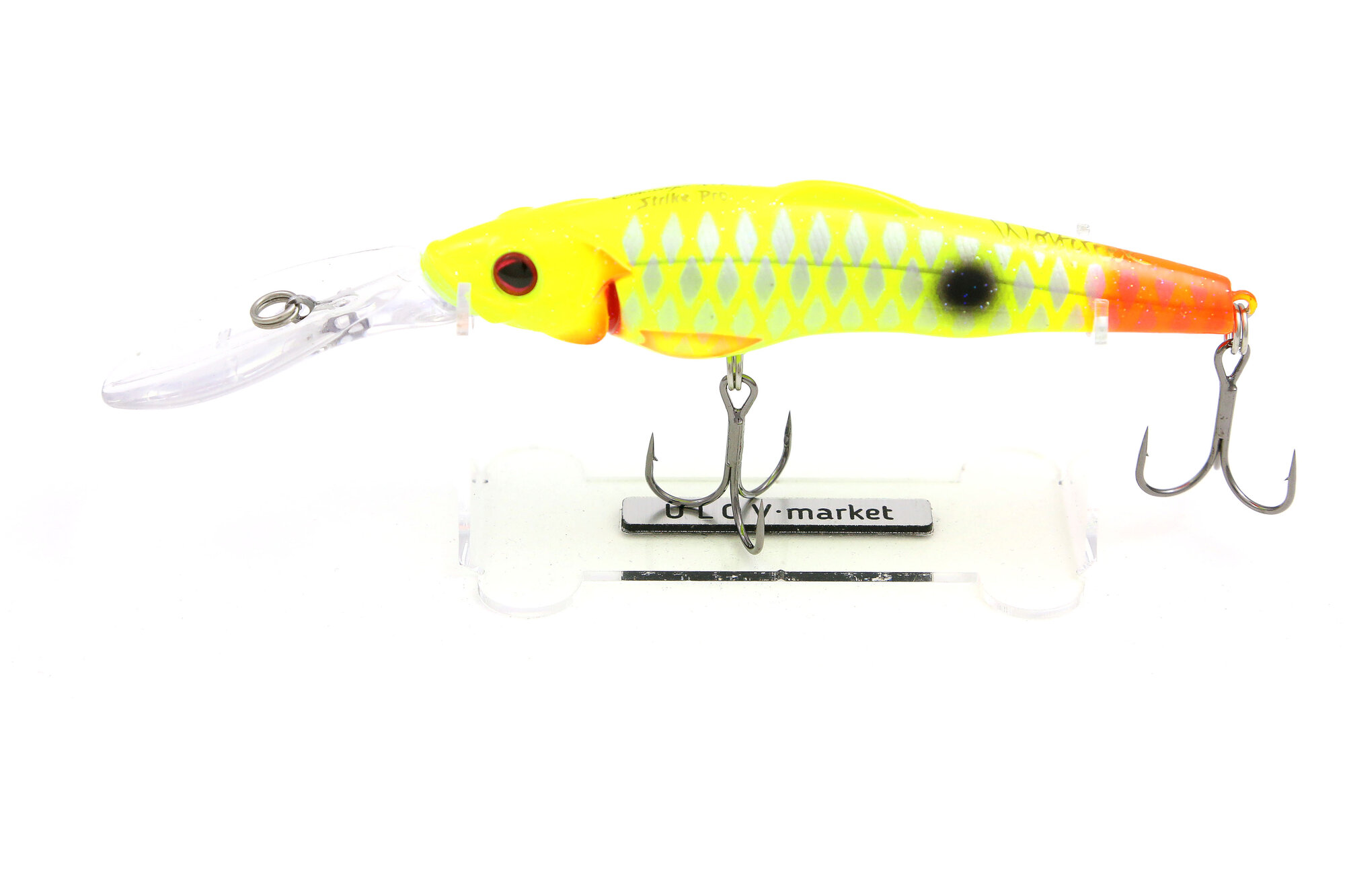 Воблер STRIKE PRO Challenger X Deep Diver Minnow 110L-F 23.5г Загл.5.0-7.0м #C480F