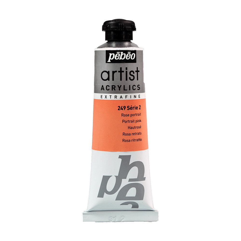 Краска акриловая Pebeo Artist Acrylics extra fine, №2, 37 мл, розовый портретный