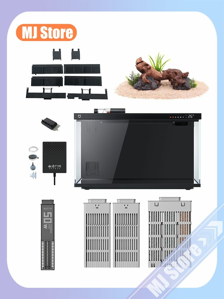 Умный аквариум Xiaomi Mijia Smart Fish Tank MYG100 , комбинаторика 6