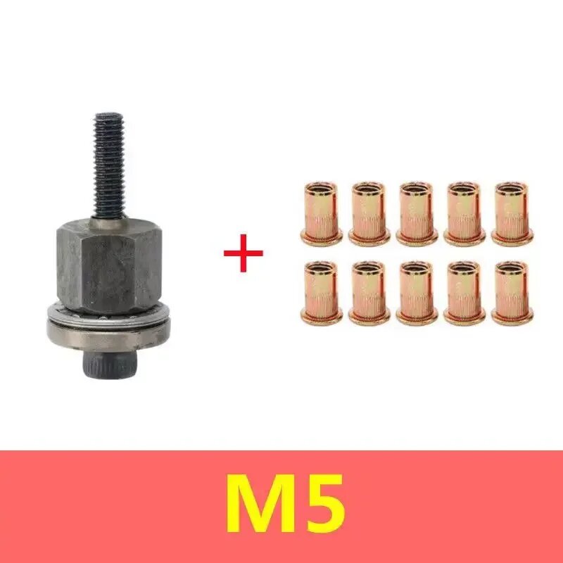 Заклепочник ручной M5 с 11 заклепками