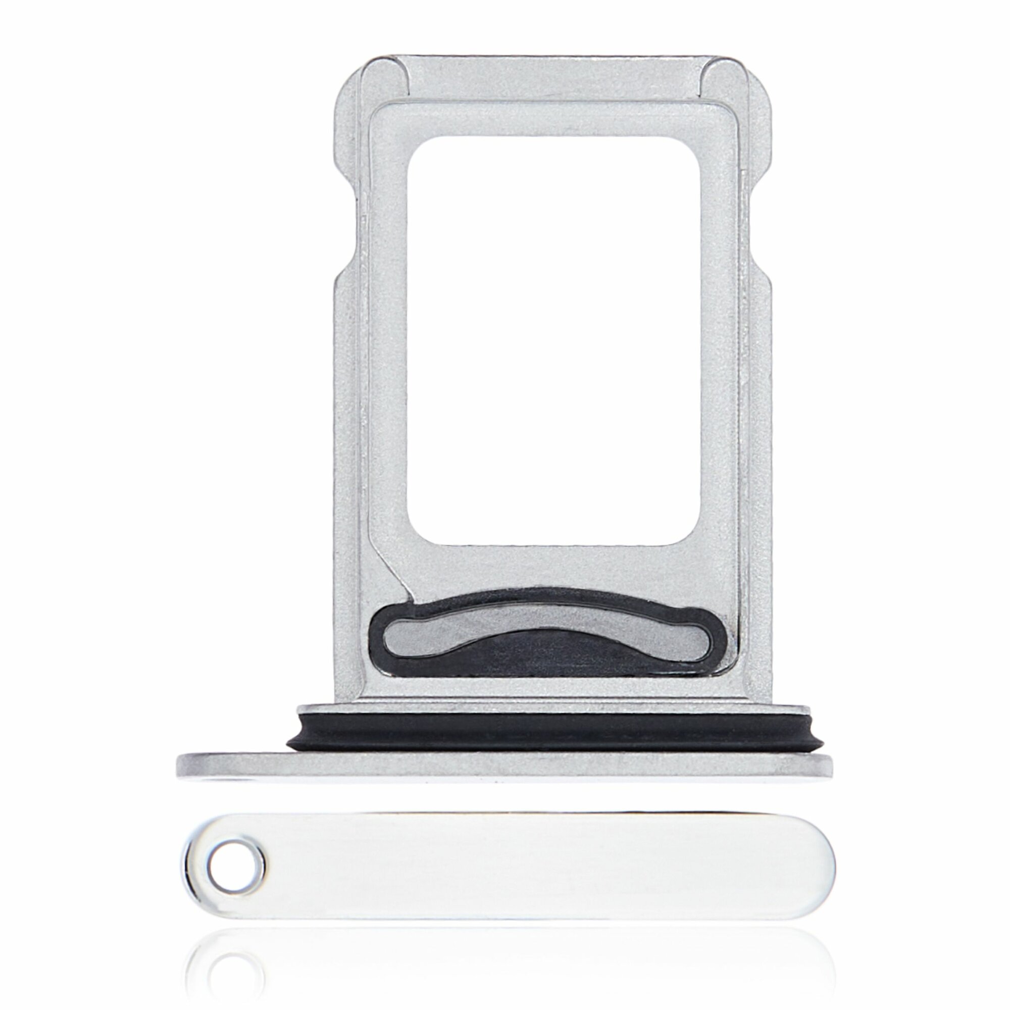 Лоток SIM-карты iPhone 12 Pro / 12 Pro Max (Silver) (Dual SIM)