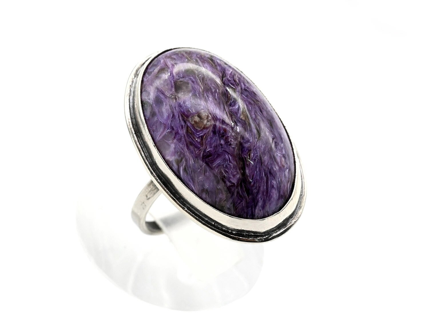 Кольцо, чароит