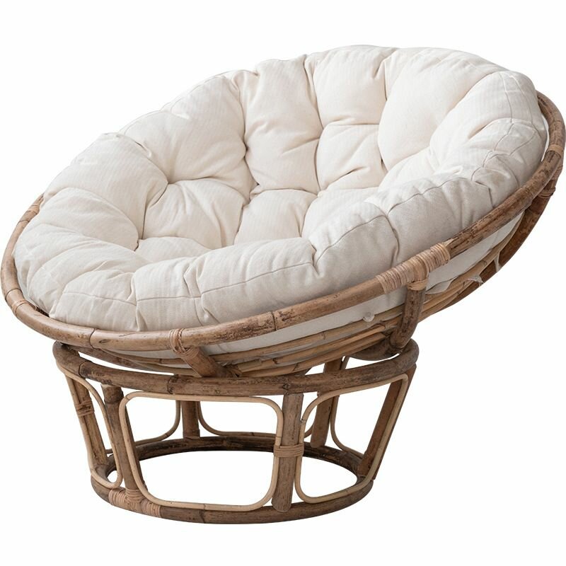 Одиночный диван-кресло, кресло из ротанга