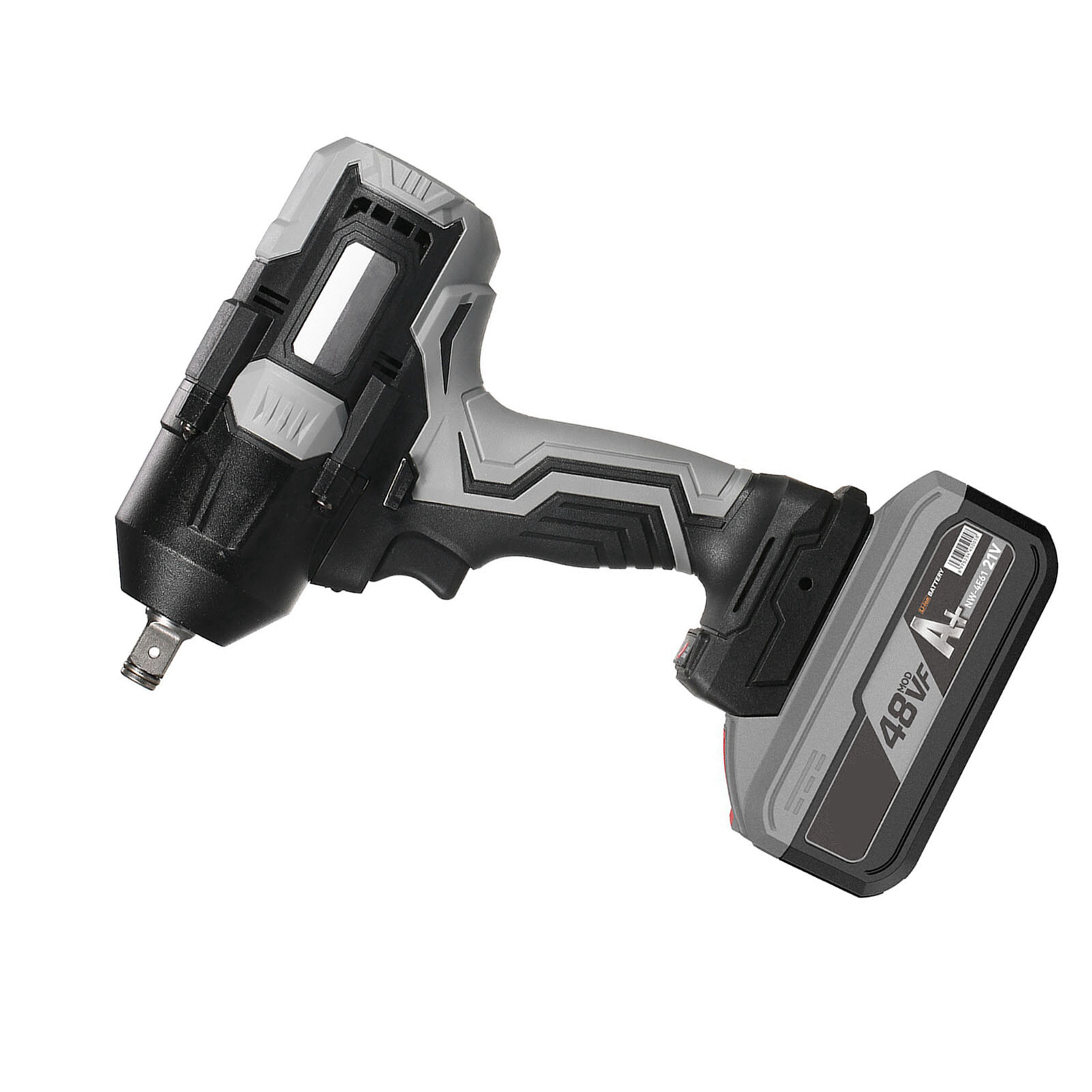 48VF Бесщеточный ударный гайковерт с набором ударных гайковертов высокой мощности 1080 НМ для ремонта