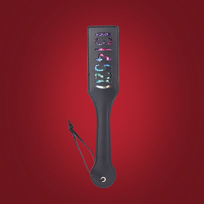 Sm секс игрушки светящаяся лопатка кожа кнут обучение наказание sp инструмент взрослые товары пара обучение пытки инструмент