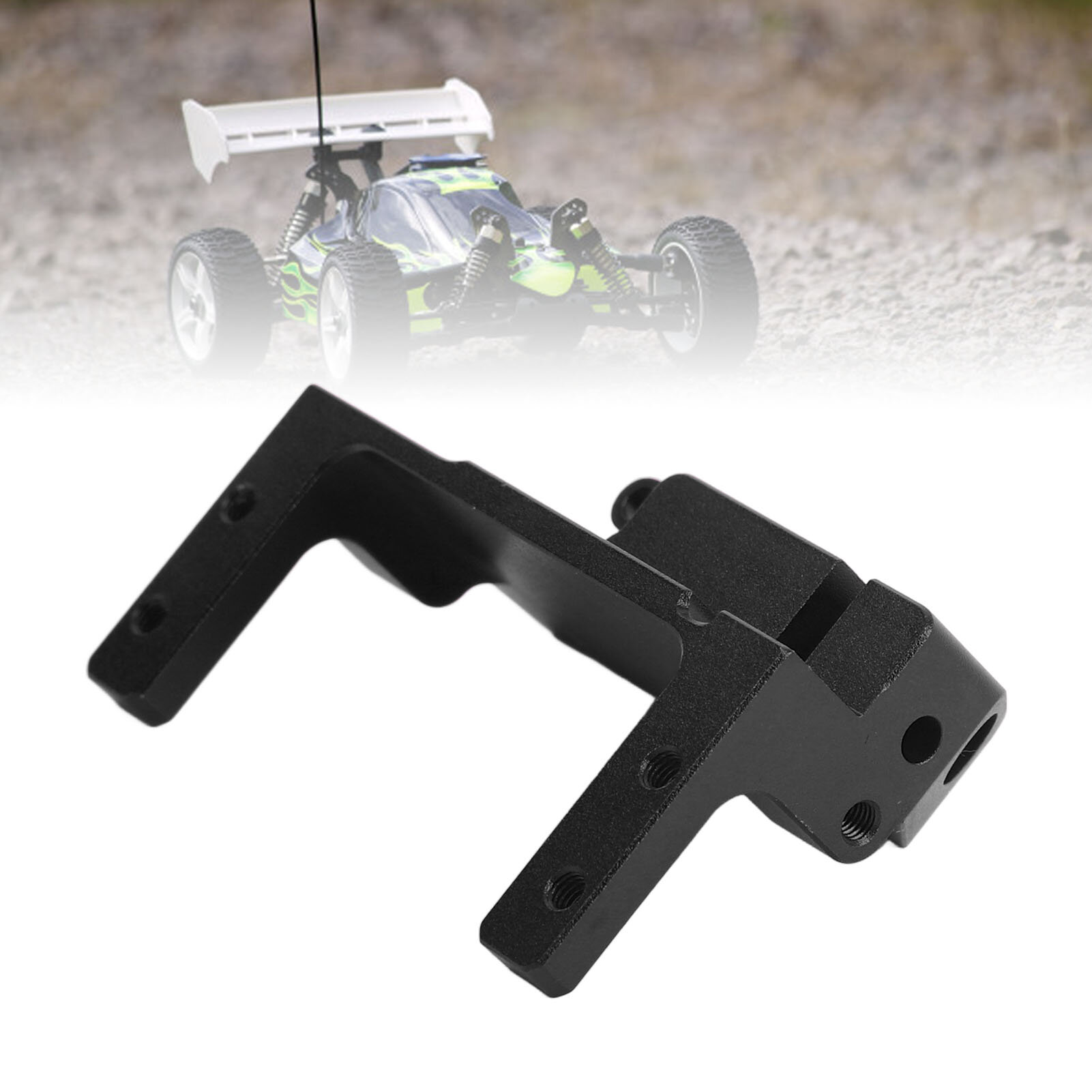 Крепление сервопривода на оси для SCX10 III AR45P Portal Axle третьего поколения 1/10 RC Crawler Car детали для модернизации из алюминиевого сплава черного цвета