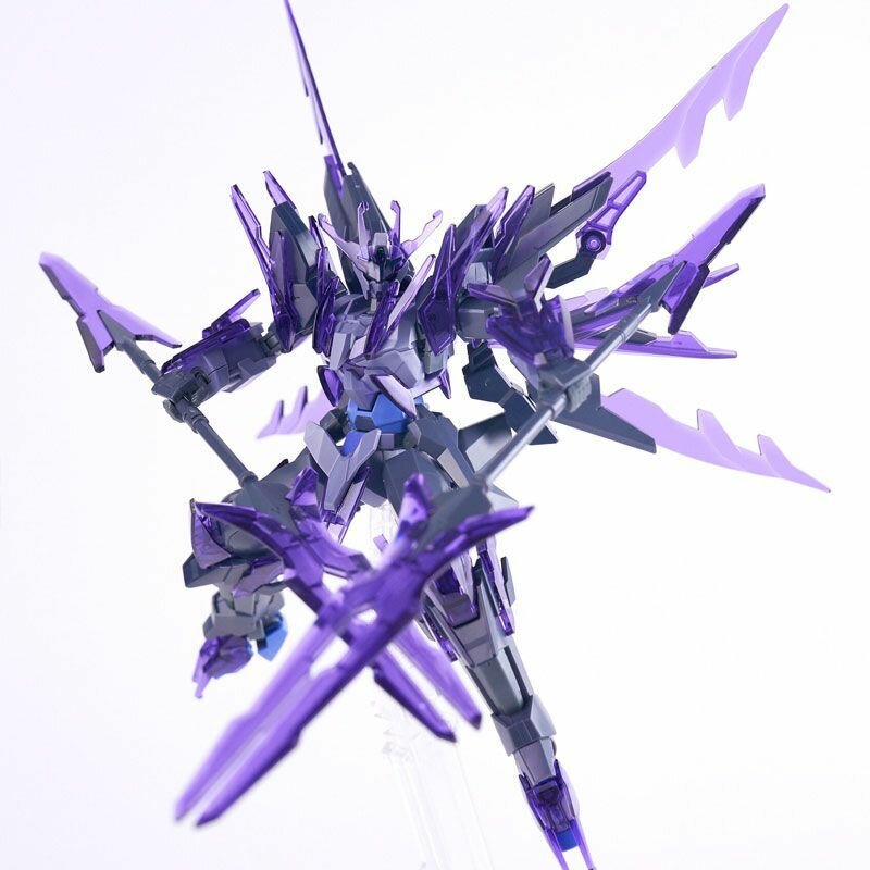 Сборная игрушечная модель HG 1:144 тёмная материя Gundam, подарок для мальчика, бесплатная подставка, аксессуары для экшн фигурок