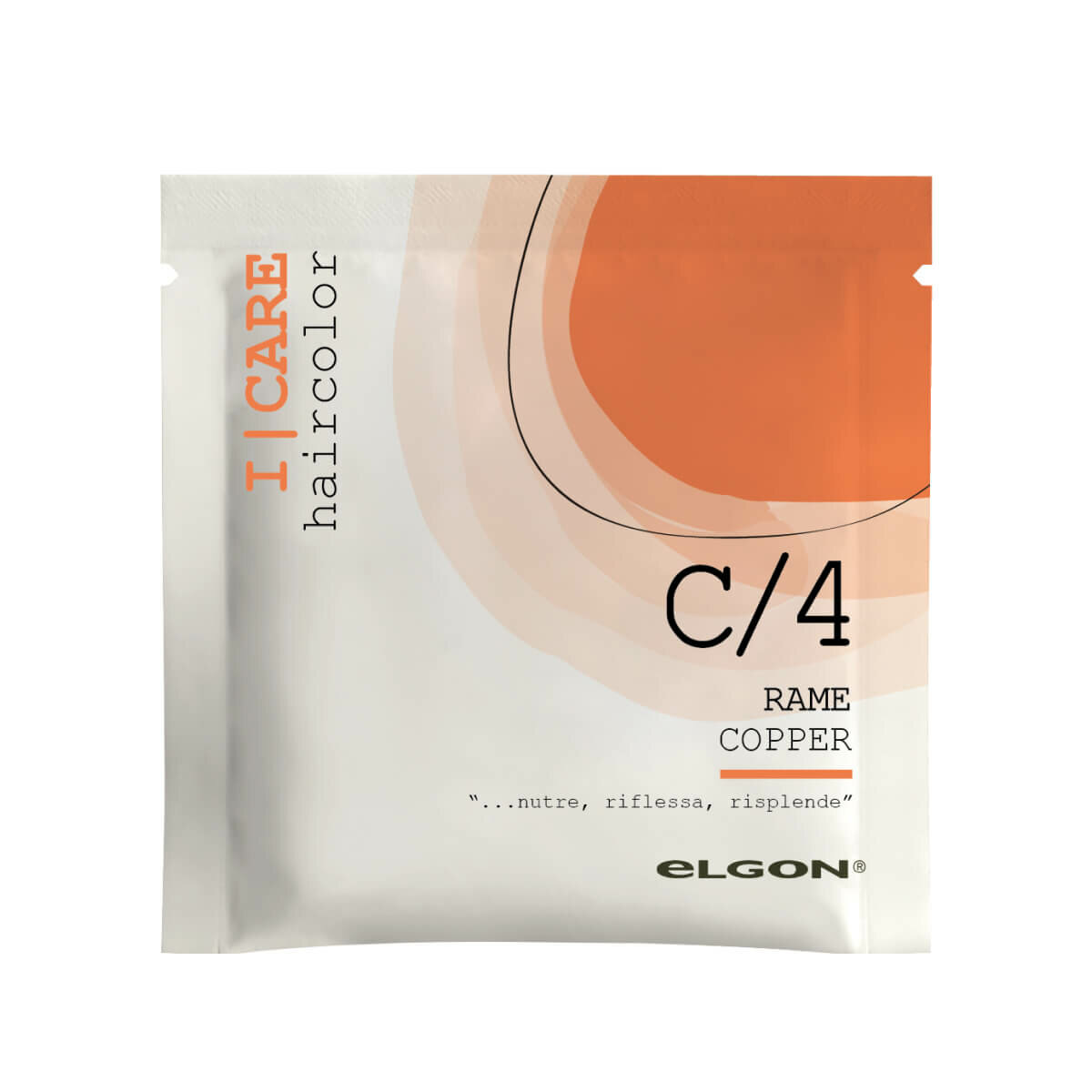 Крем-кондиционер окрашивающий Elgon Icare С/4 Copper – Медный, 25 мл