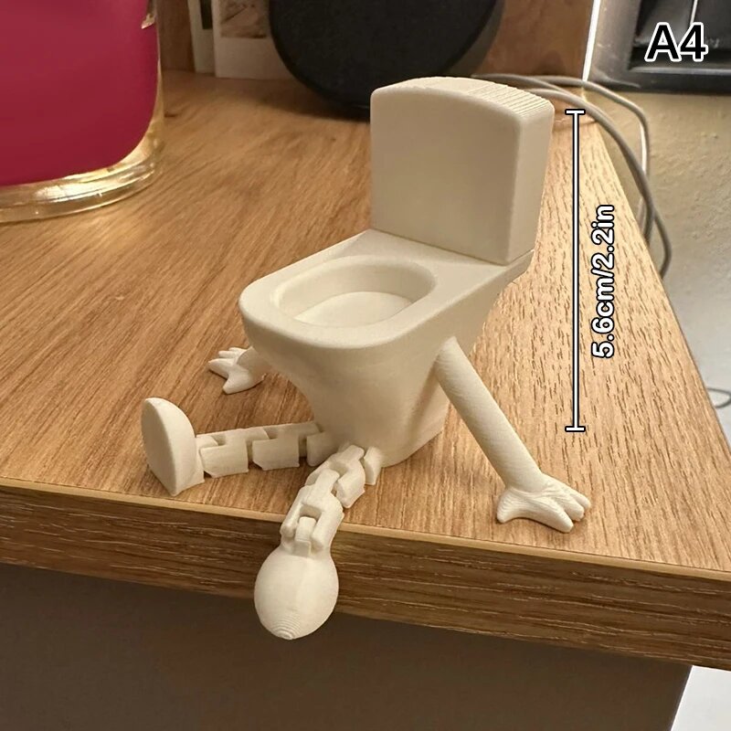 Резиновые 3D-печатные скульптуры WHPHous A4