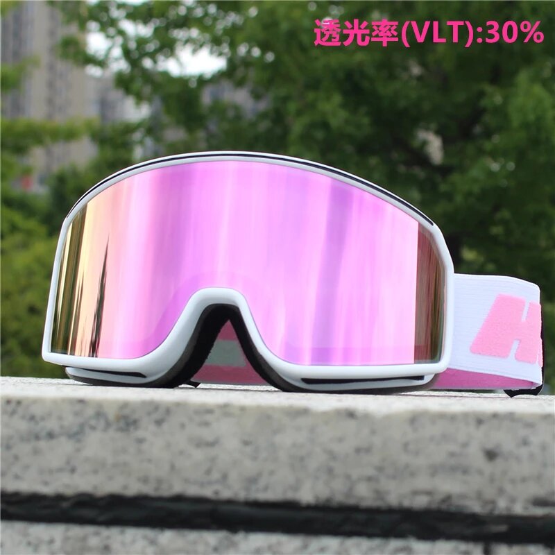 Горнолыжные очки HJC NEW розовые, Цвет: A, VLT:30%