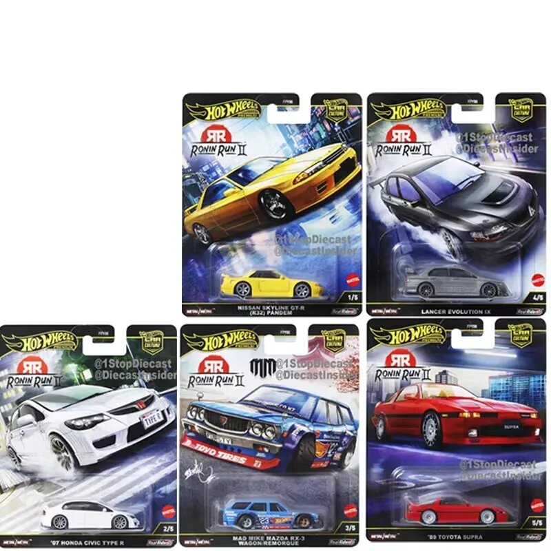 Hot Wheels Премиум Кар Культура Гоночный День Масштаб 1/64 Porsche 911 GT3 Corvette FPY86-RR2-5PCS