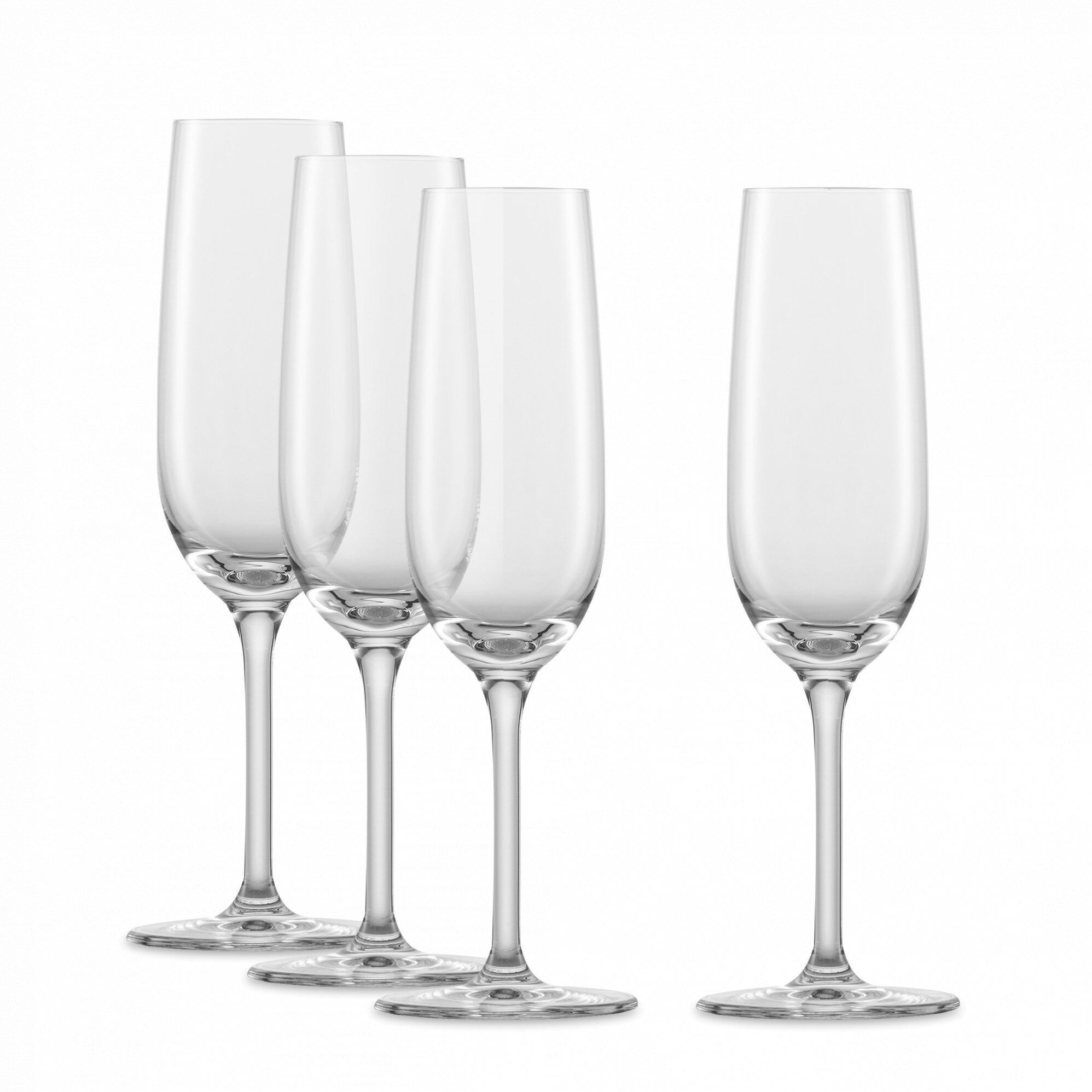 Набор бокалов Schott Zwiesel "For you", для шампанского, хрустальное стекло, 210 мл, 4 шт