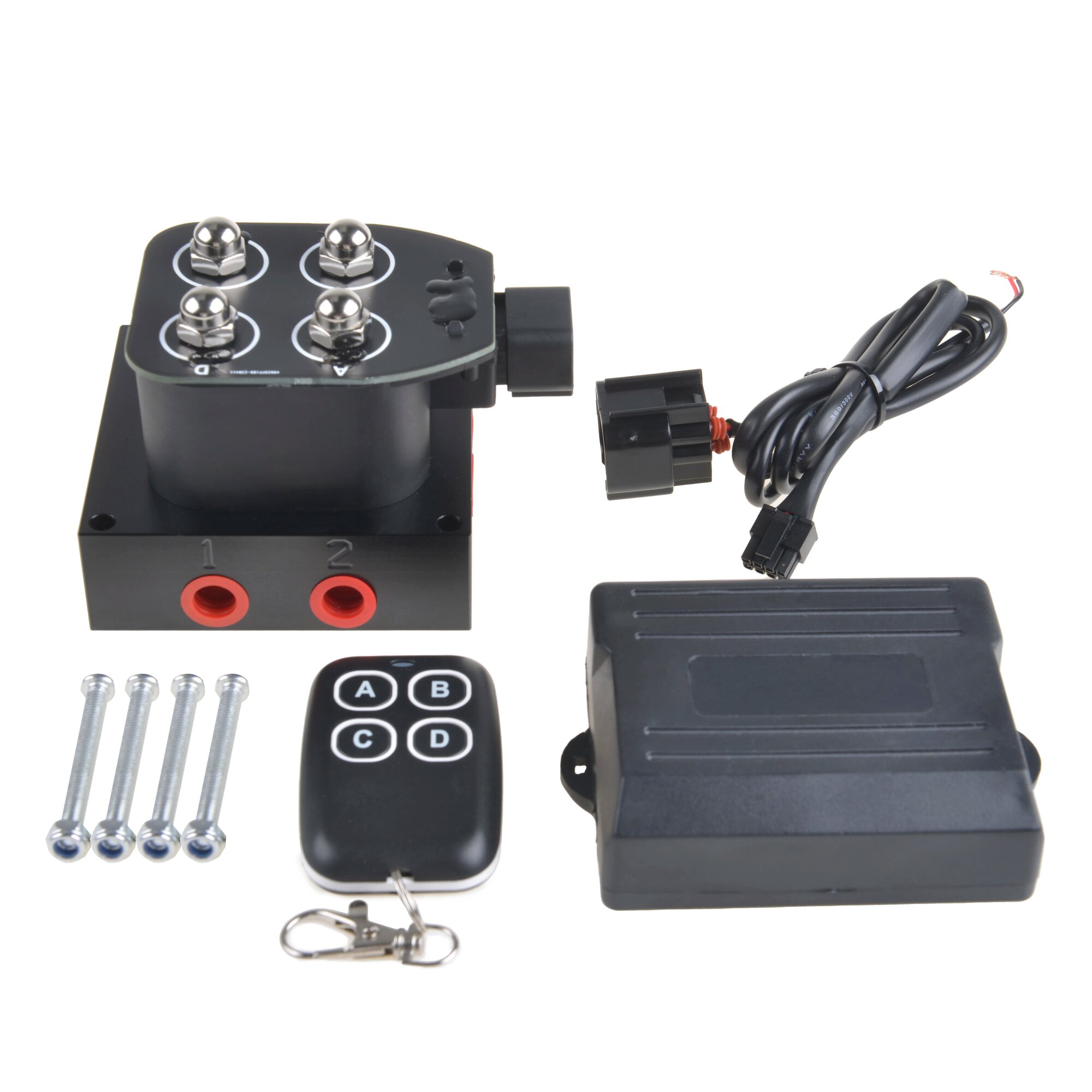 Соленоидный клапан пневмоподвески с пультом 12В, 0-200psi, whole Kit