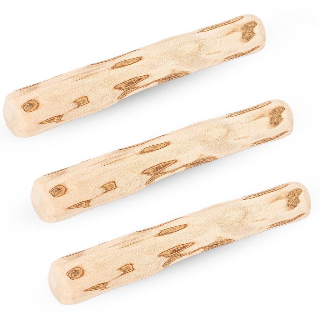 3шт Деревянная Собачья Жвачка Кофе Разлагаемая Деревянная Собачья Жевательная Палочка Деревянная Жевательная Игрушка Для Ухода За Зубами И Чистки Зубов