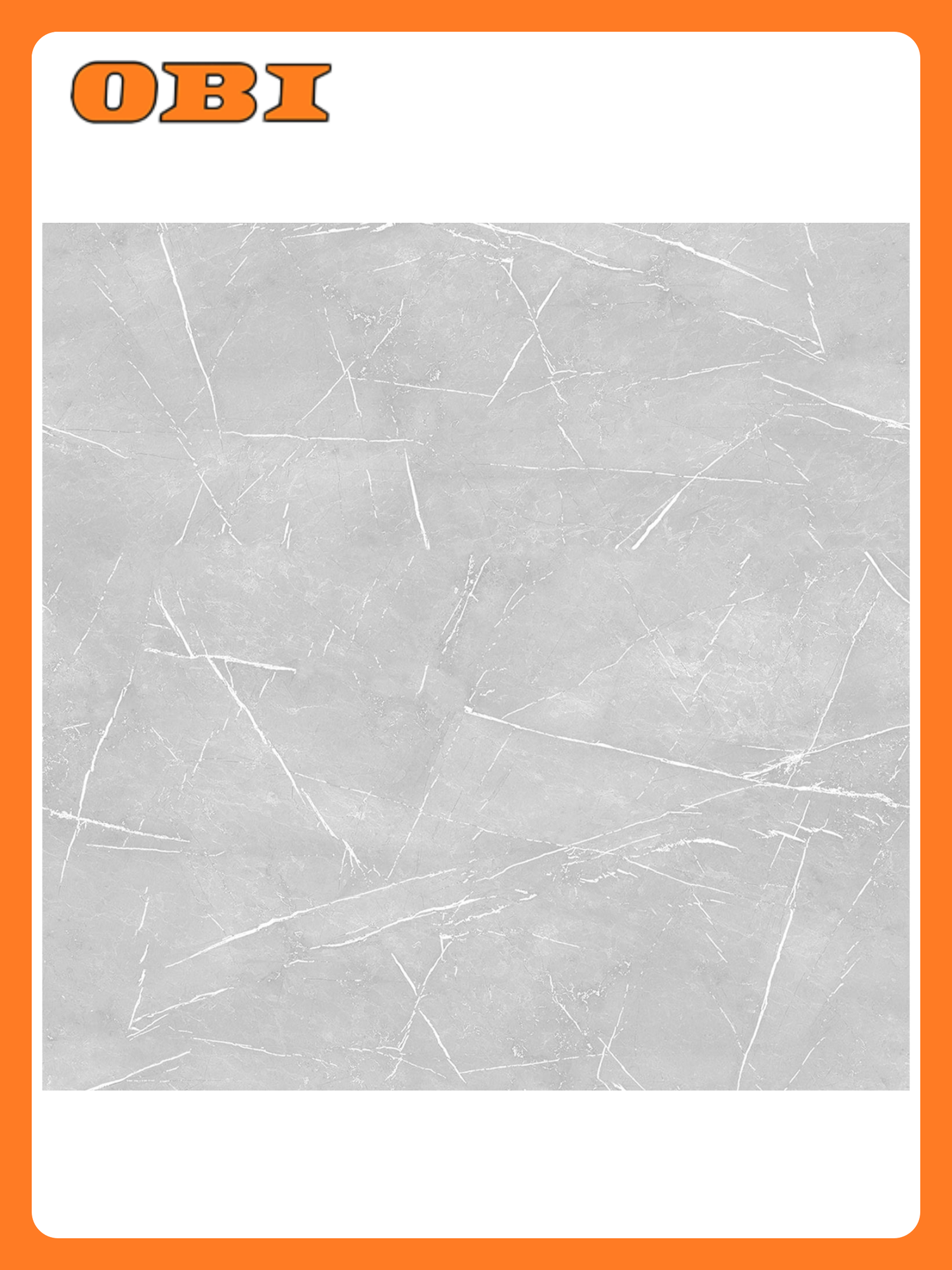 Стеновая панель ПВХ Stella "Тротти", влагостойкая, серая, 250x2600x5 мм