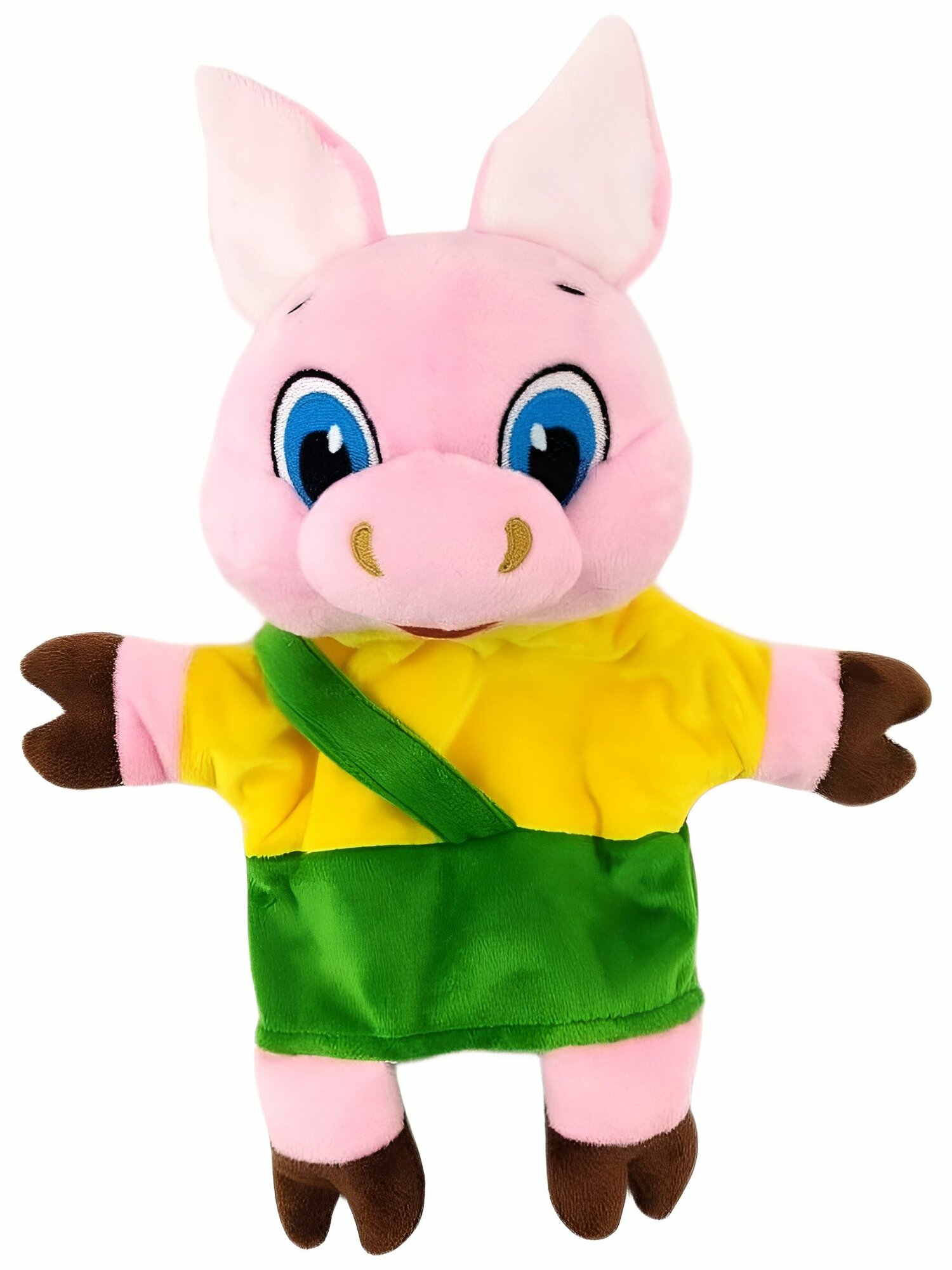 Кукла игрушка перчатка на руку для кукольного театра Три поросенка