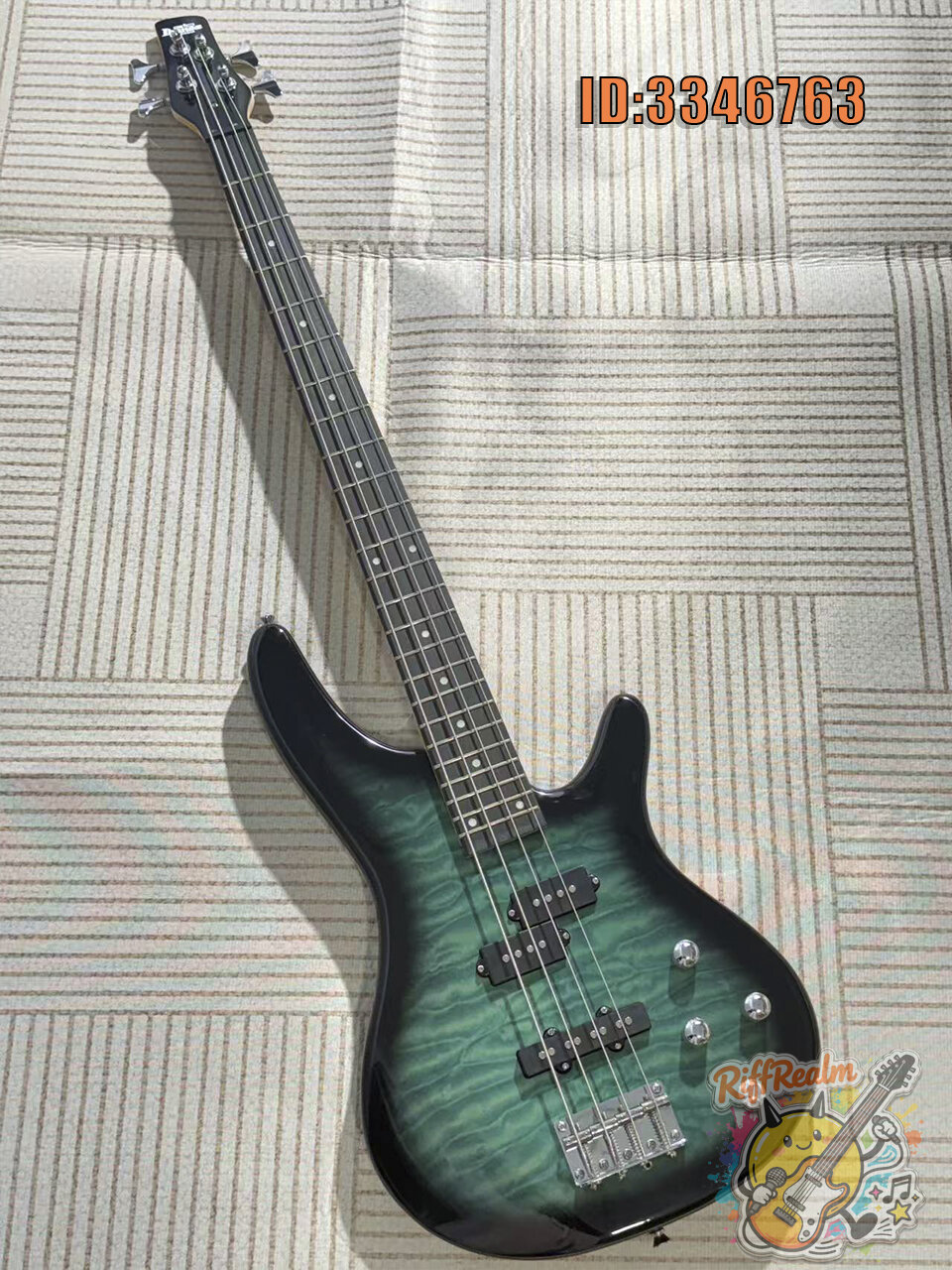 Бас-гитара GIO Soundgear Green Tiger Black