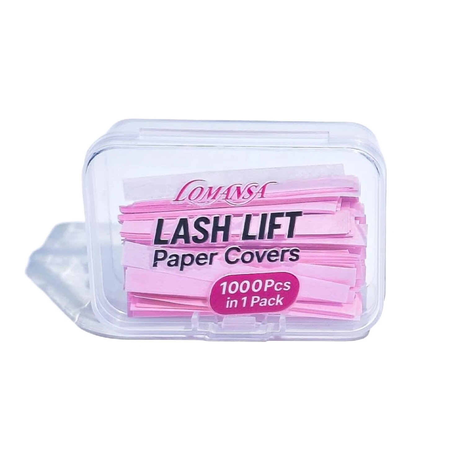 Бумага для ламинирования ресниц Lomansa Pink, 1000 шт