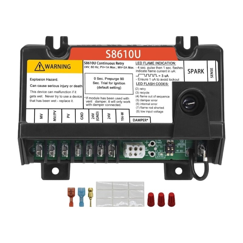 Модуль Платы управления печью S8610U Контроллер горелок для S8610U3009 и S8610U1003 с Точным регулированием температуры