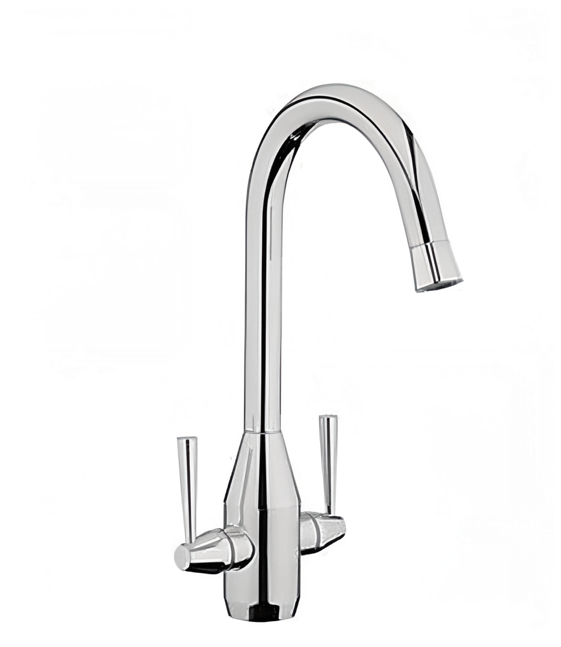 Смеситель для кухни Conic chrom CN780102015, латунь, двухрычажный, Webert, Италия