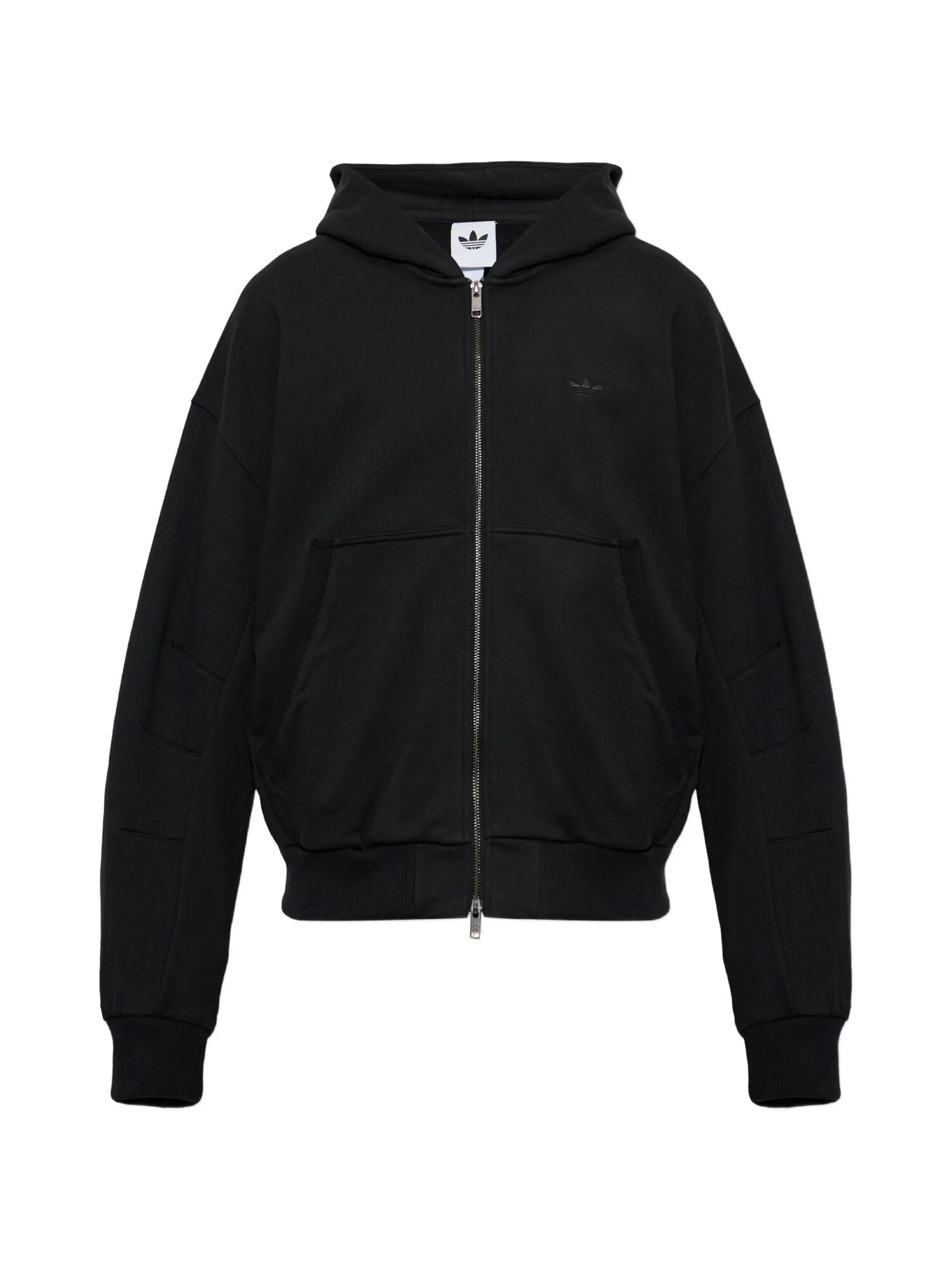 Худи Premium Essentials cropped full-zip hoodie