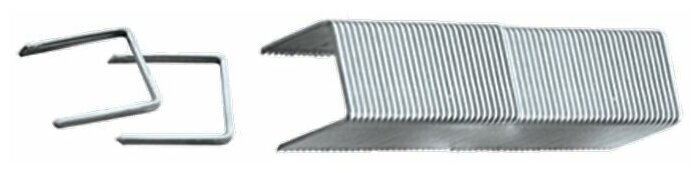 Скобы, 12 мм, для мебельного степлера, заостренные, тип 53, 1000 шт Matrix