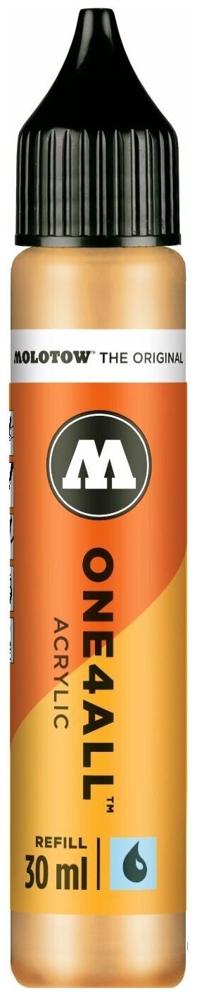 Акриловая заправка Molotow One4all 693009 желтая сахара 30мл