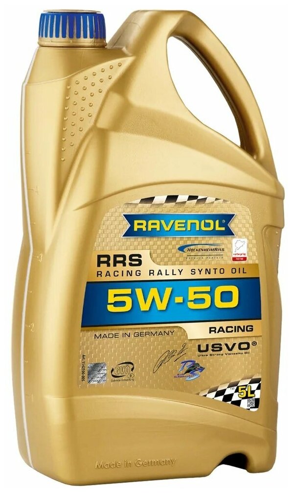Моторное масло RAVENOL RRS Racing Rally Synto SAE 5W-50 ( 5л) new