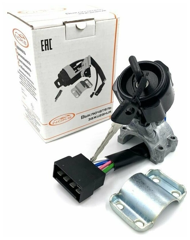 Замок зажигания для а/м Газель 3302, 5 контактов - Noks арт. 3302-3704005