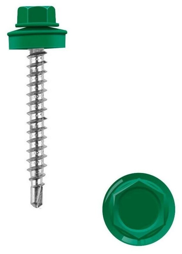 Кровельный саморез 4 8*50 150 шт RAL 6029