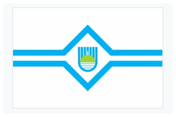 Флаг города Биробиджан 70х105 см