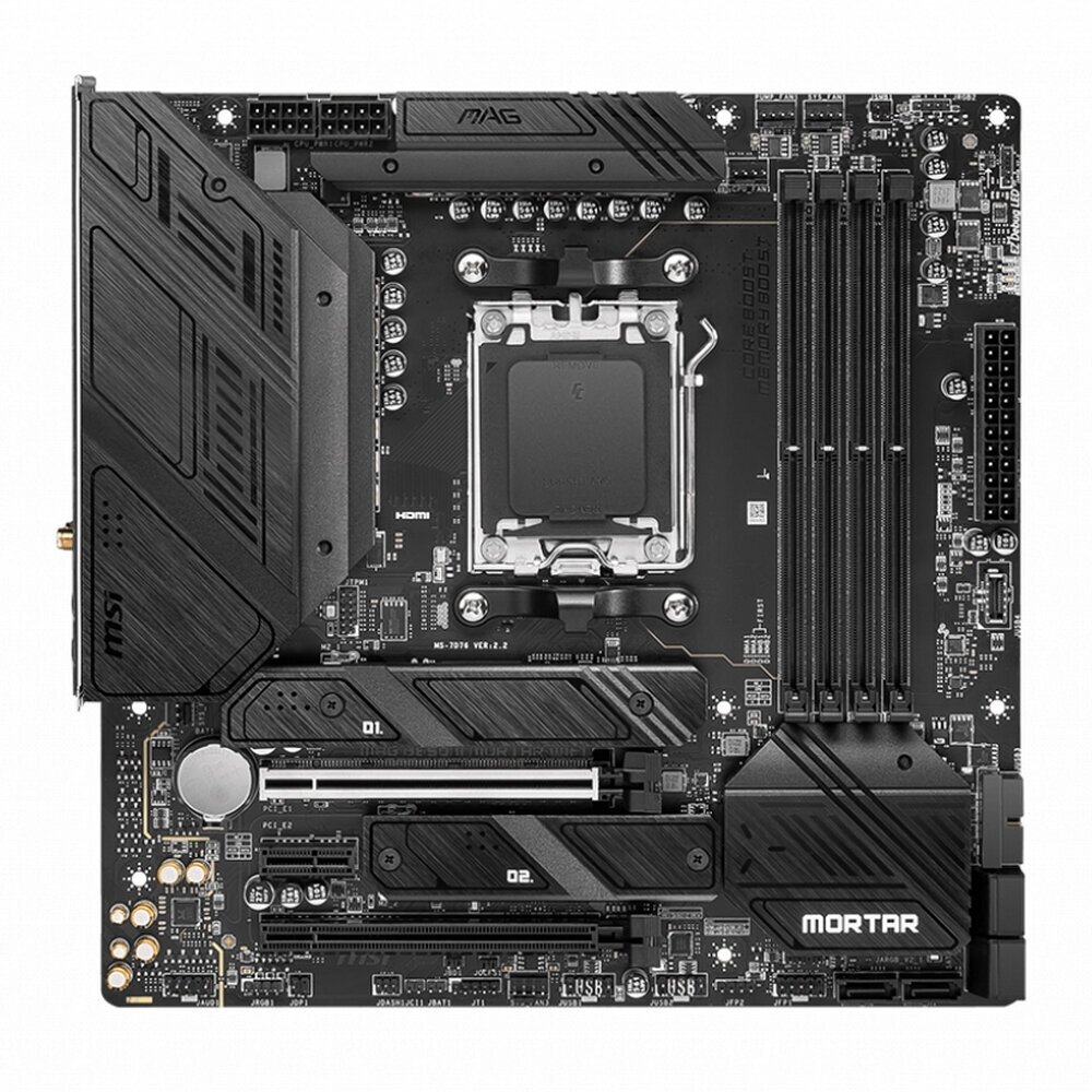 Материнская плата MSI MAG B650M MORTAR, AM5, DDR5, microATX