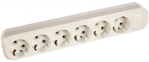 Колодка удлинителя Makel 6-м с заземл, MGP 181