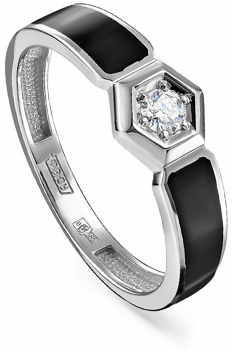 Кольцо, золото, 585 проба, бриллиант