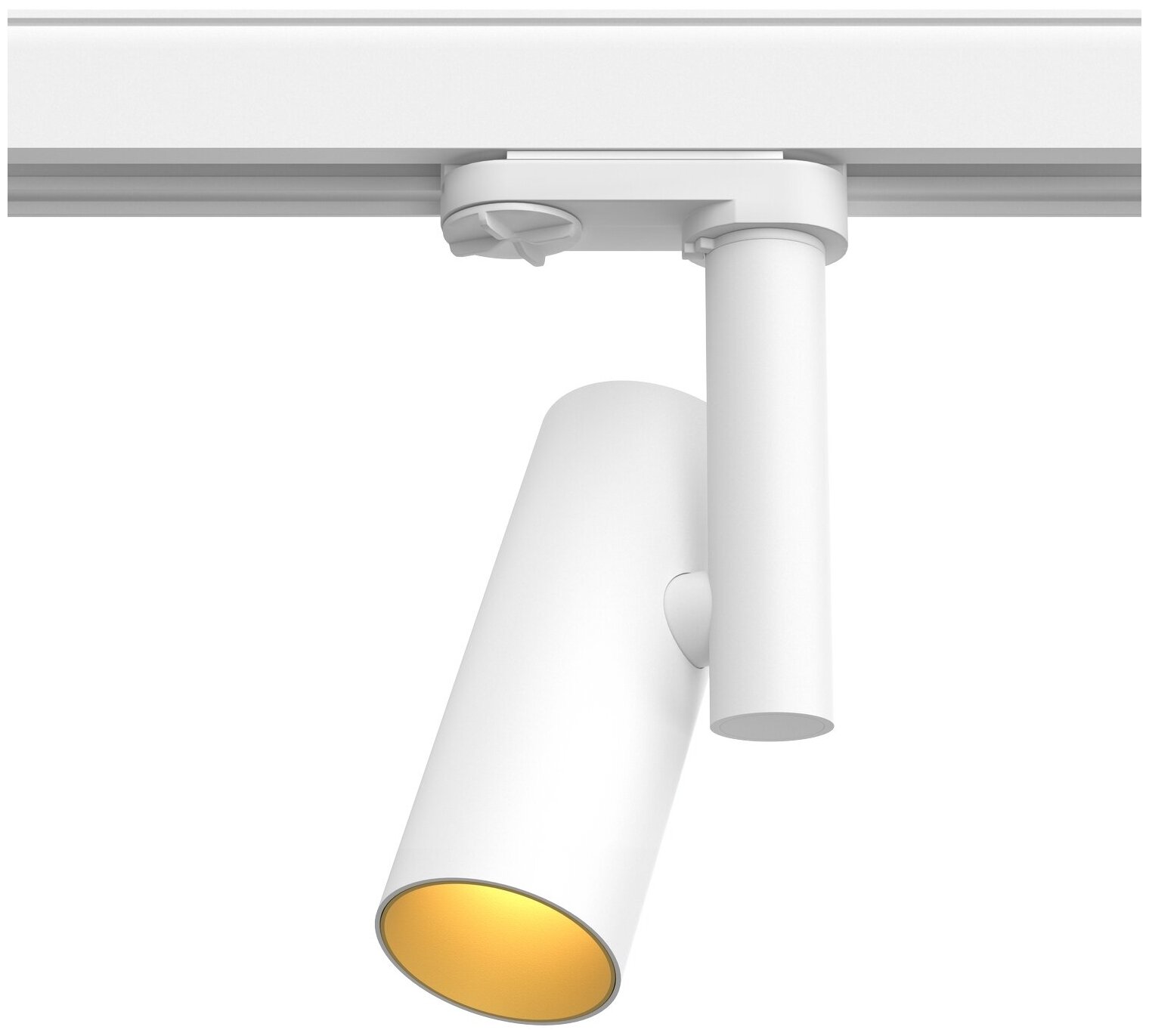 Трековый светильник для магнитной системы, 6W, 220V TSU0606 White-Gold LeDron