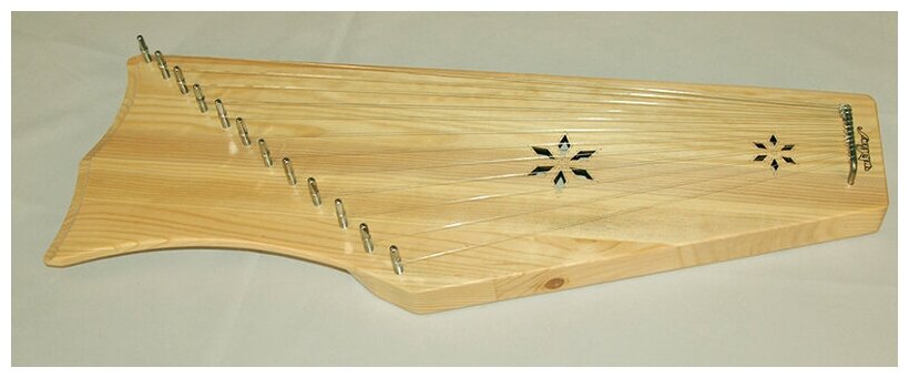 Гусли крыловидные мозеръ 12 струн, цвет ель, двухкамерные