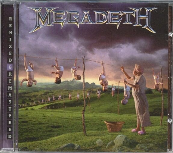 Фирменное издание Megadeth Youthanasia CD