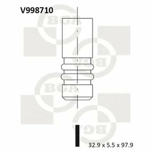 Впускной клапан Bga V998710