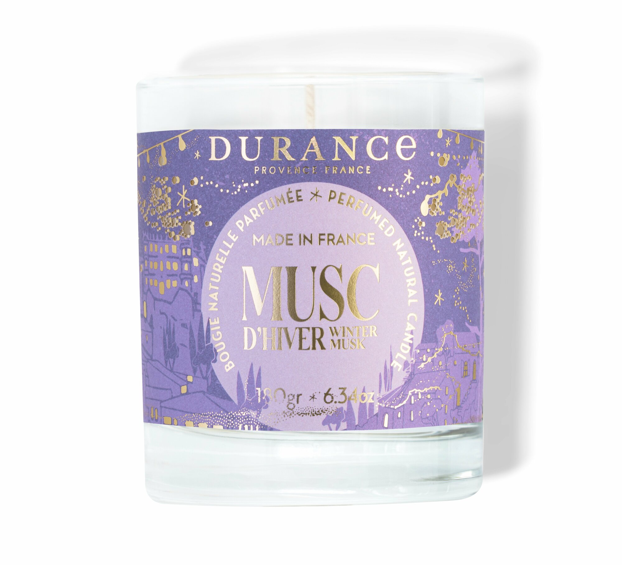 Durance / Ароматическая свеча 180гр Зимний мускус/Winter musk